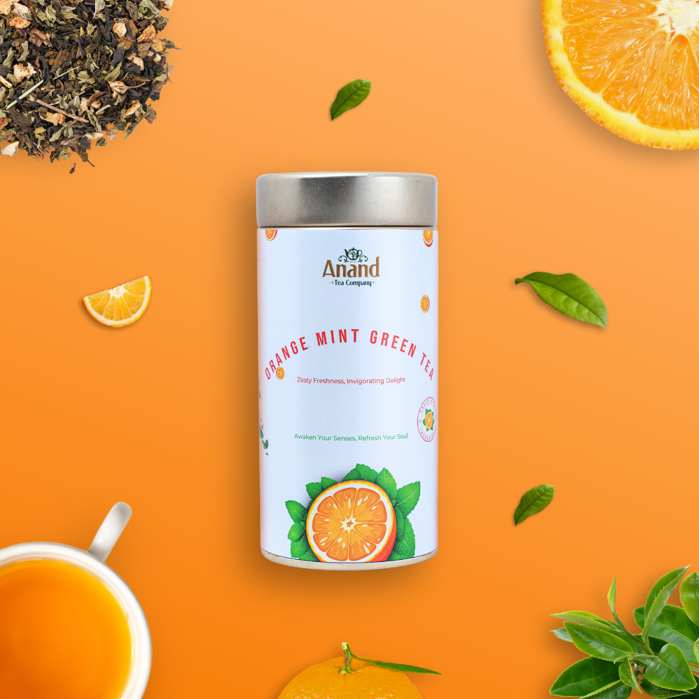 Orange Mint Green Tea – Dream Dive